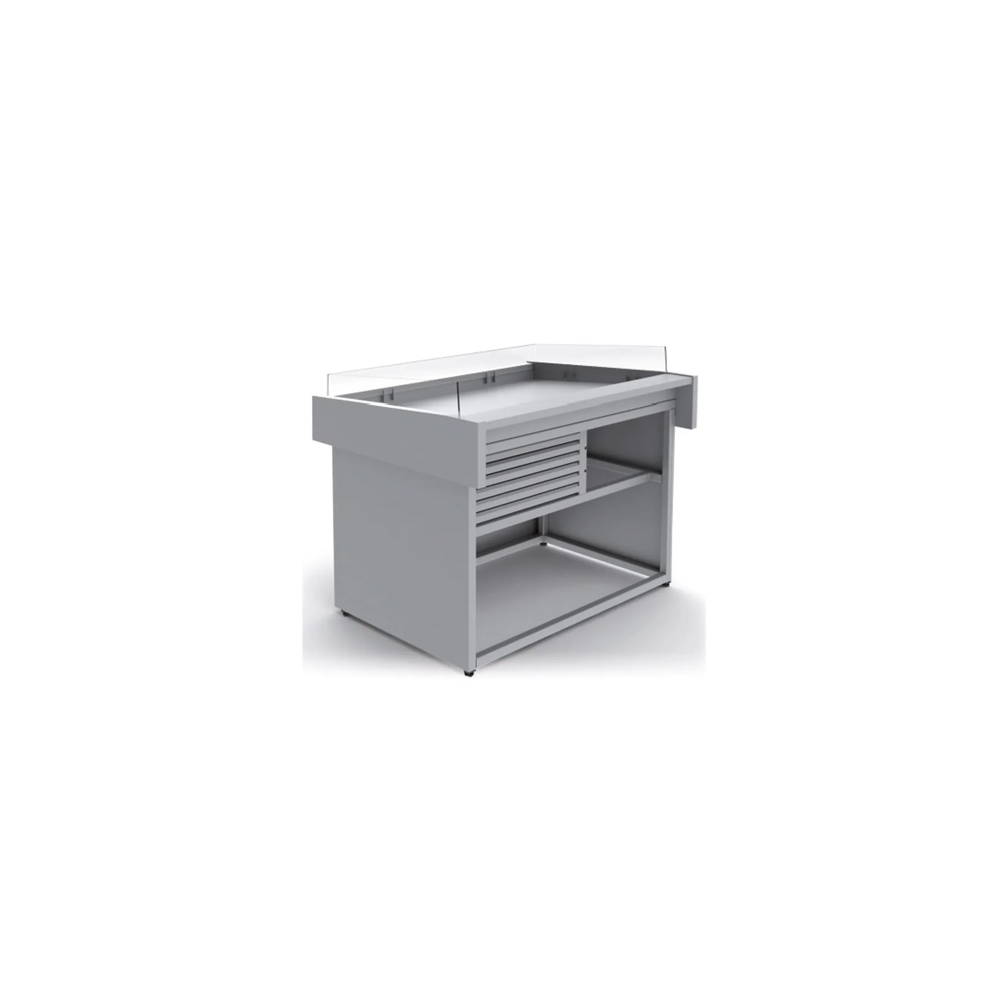 Professional refrigerated display table for fish and seafood - MBH