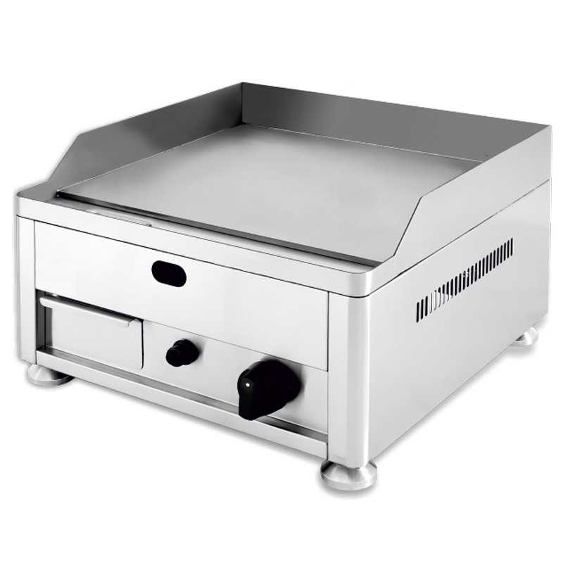 FRYTOP gaz professionnelle 500 en acier rectifié ou chrome dur ...