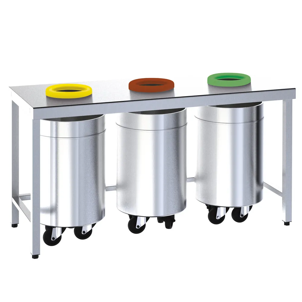Professional Recycling Table - Sustainability in the Hospitality Industry