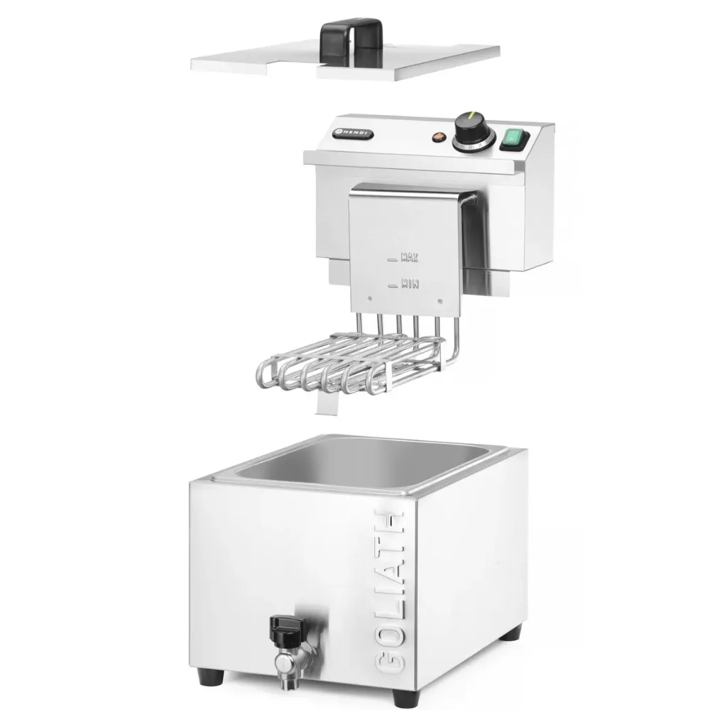 MBH - Friteuse Électrique Industrielle 10 litres 10 KW haute puissance ...
