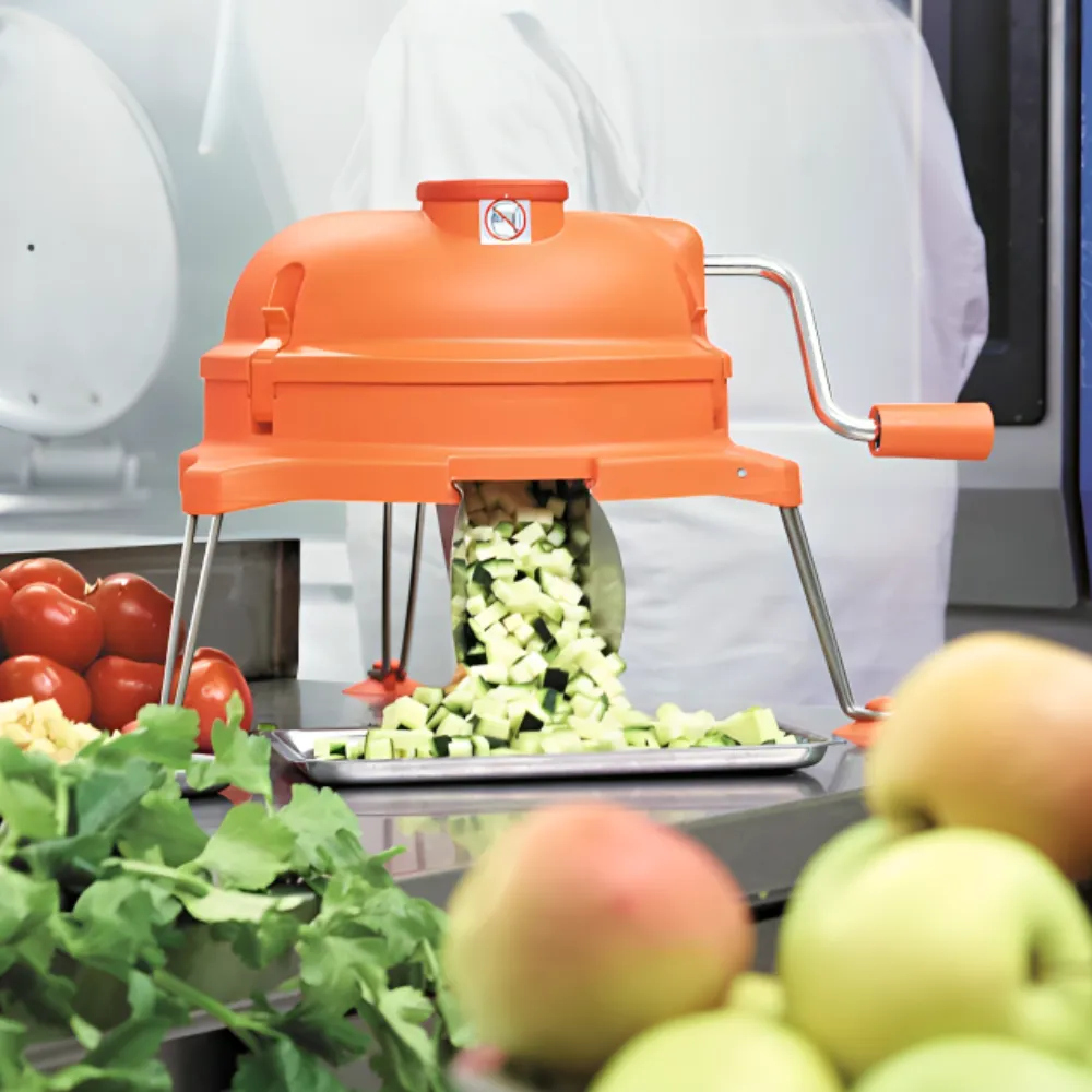 MBH - Professional Manual Vegetable Cutter with 5 Interchangeable Grids
