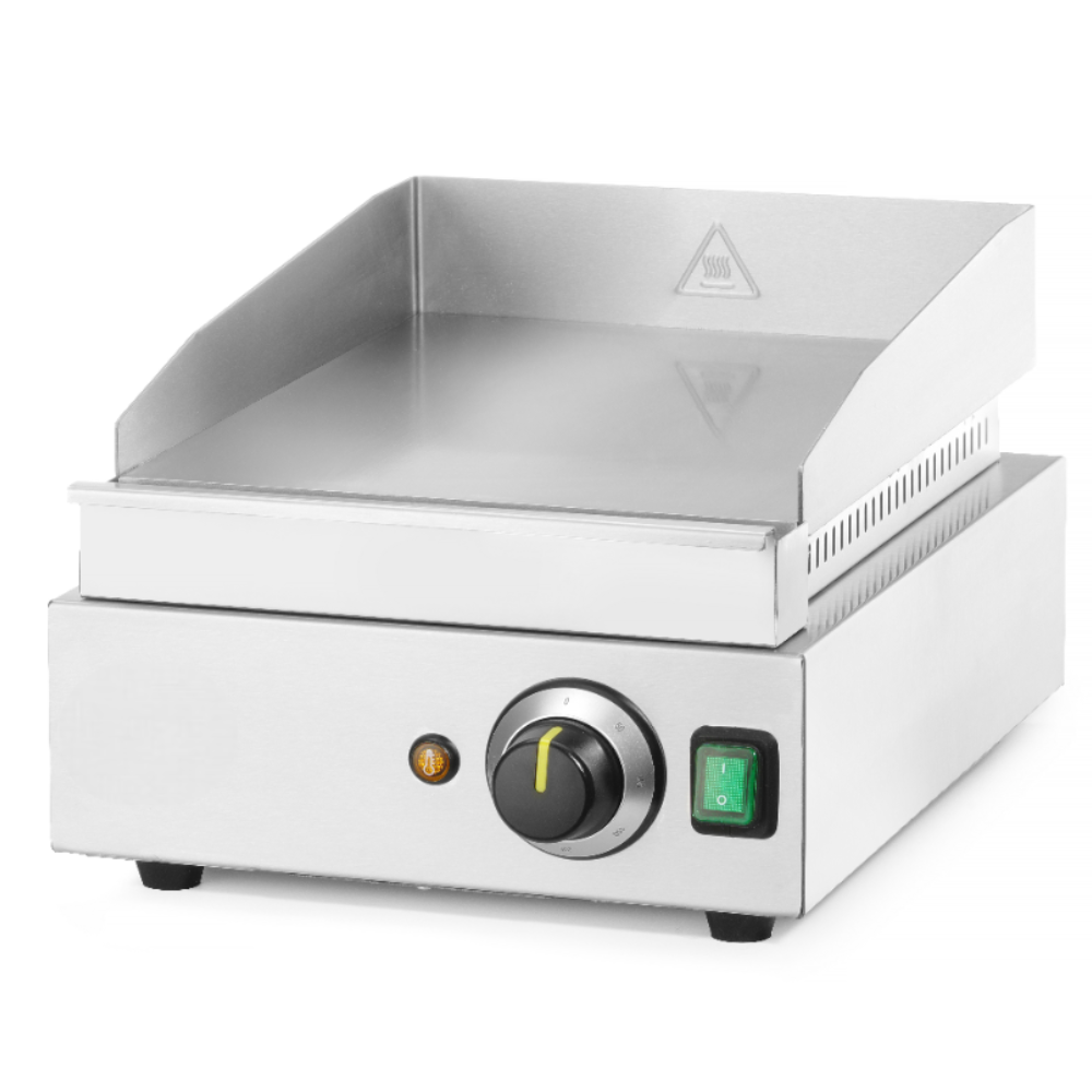 MBH - Professional stainless steel griddle with hard chrome surface