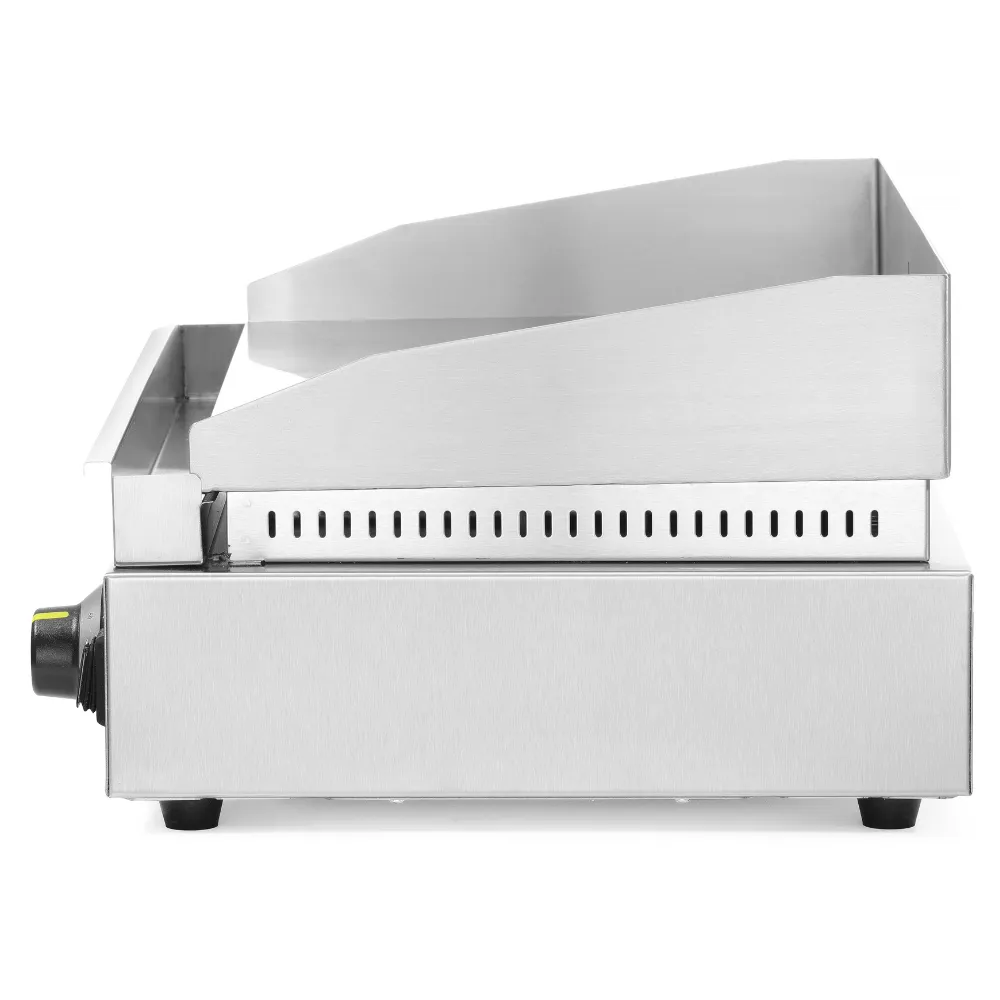MBH - Professional smooth stainless steel griddle with hard chrome