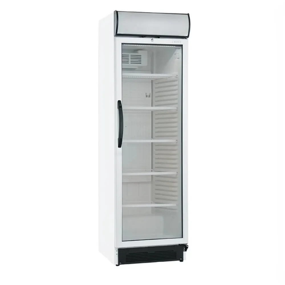 MBH - Vertical display fridge 372 L glass door restaurant