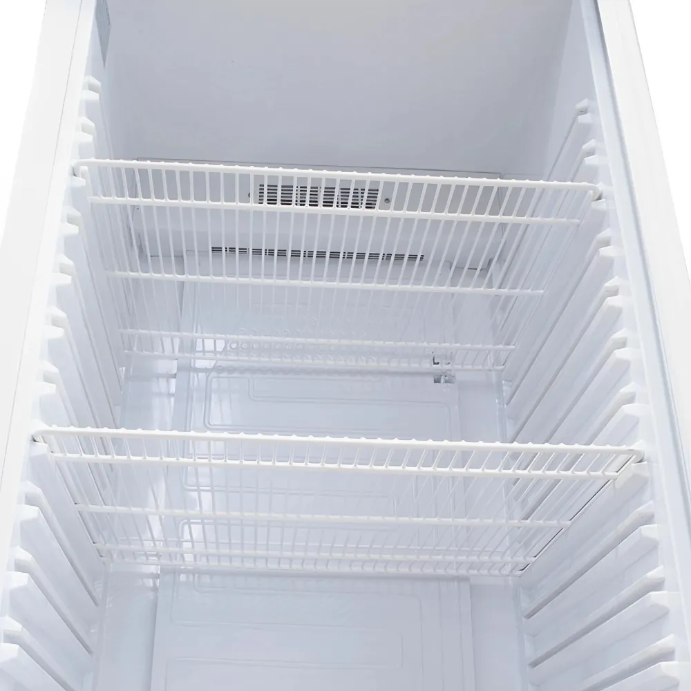MBH - Industrial vertical freezer 300 L glass door for display