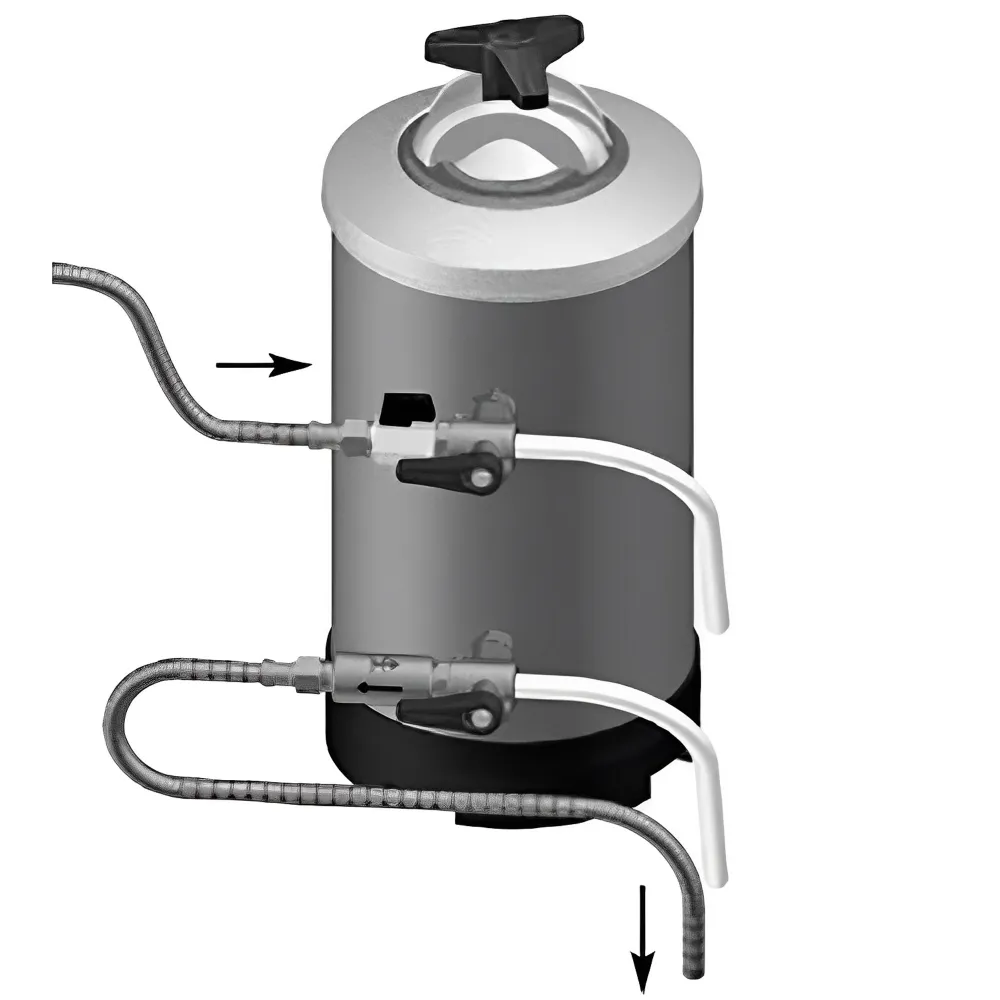 MBH - Water softeners with 2 valves and 3/4" connection in various sizes