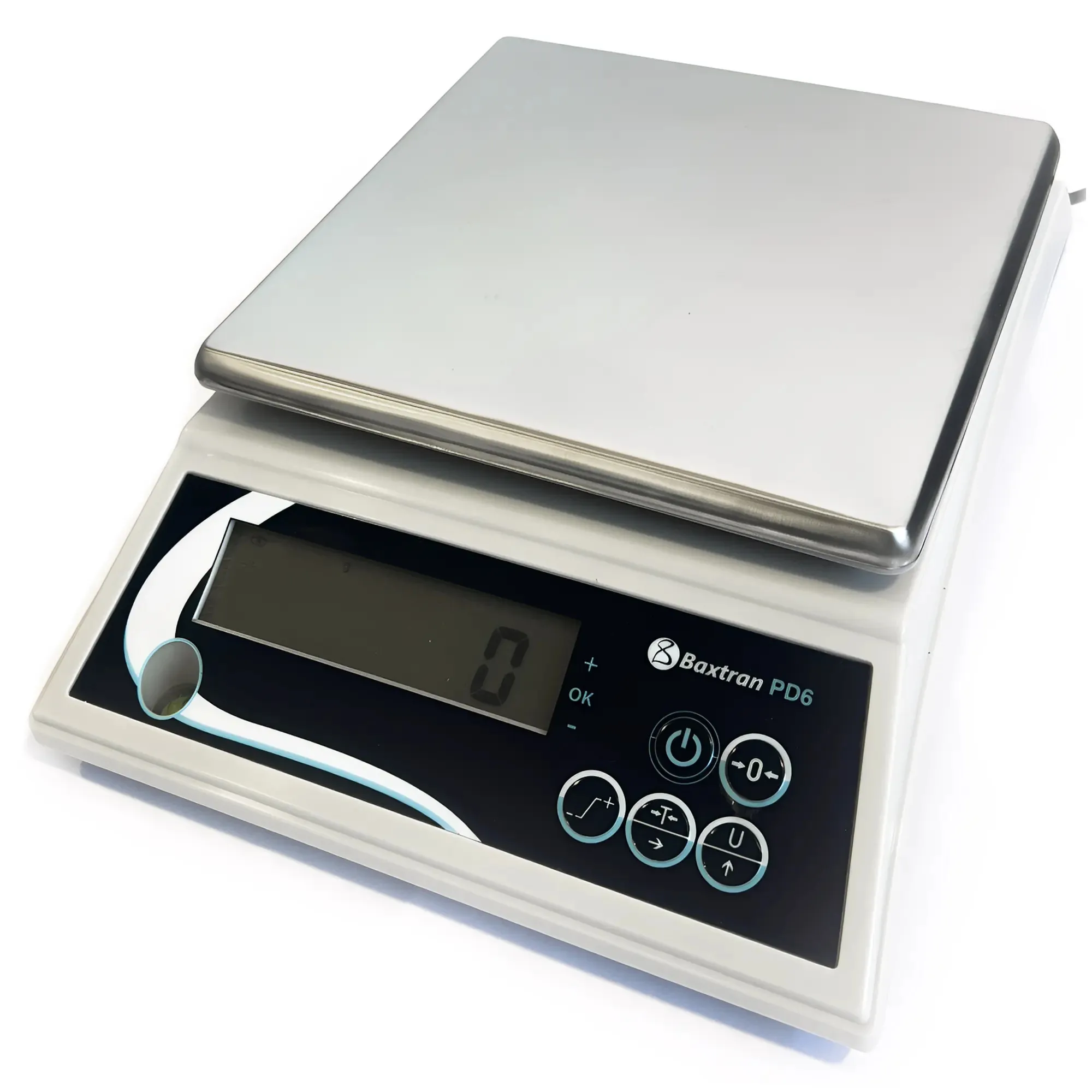 MBH - Petite balance industrielle 6 kg à piles ou par câble
